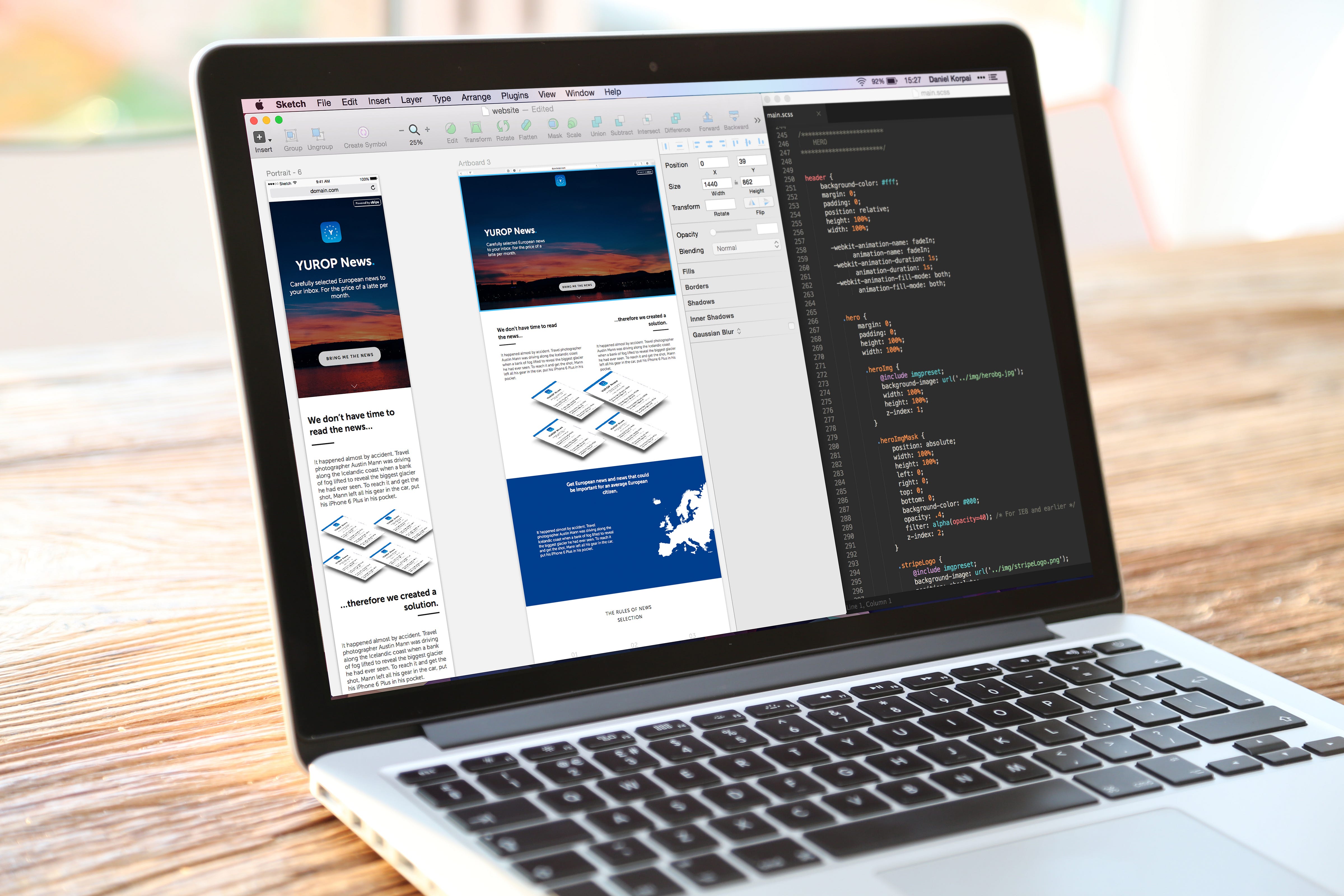 How to design and code a simple landing page with Stripe integration in ...