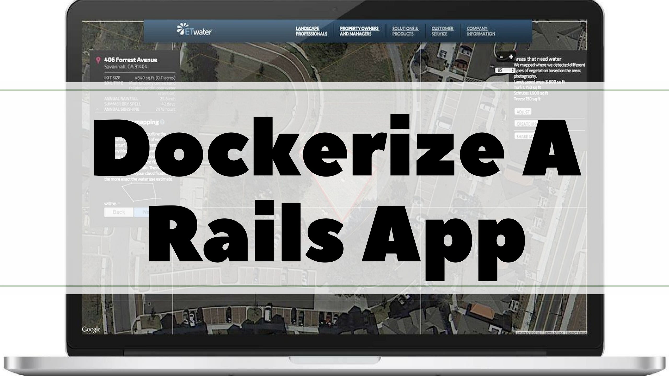 Why And How to Dockerize your Ruby on Rails App? | by Amit Ashwini | The Startup | Medium