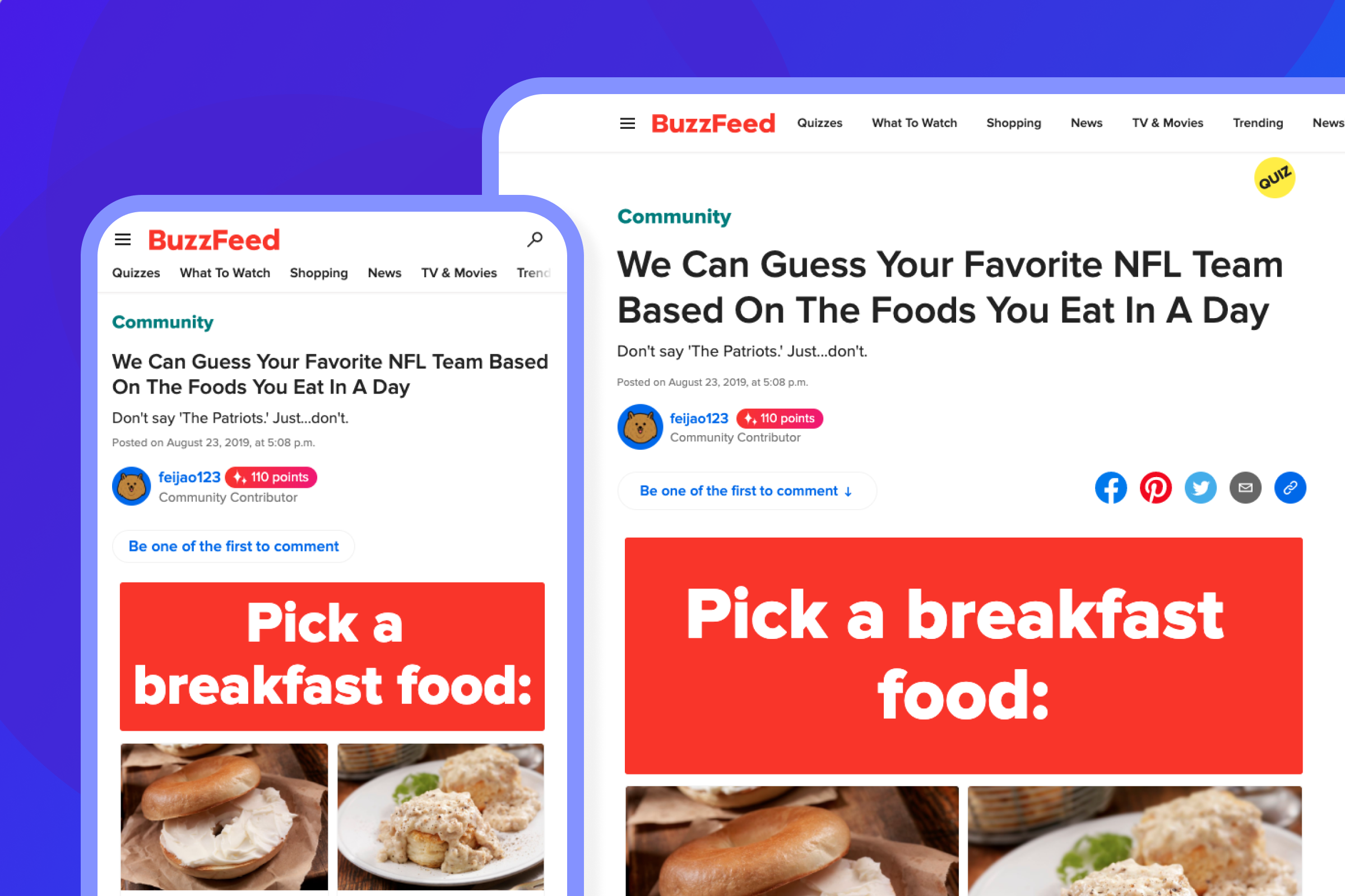 The BuzzFeed Product Design Highlight Reel: Fall 2019 | by Allison ...