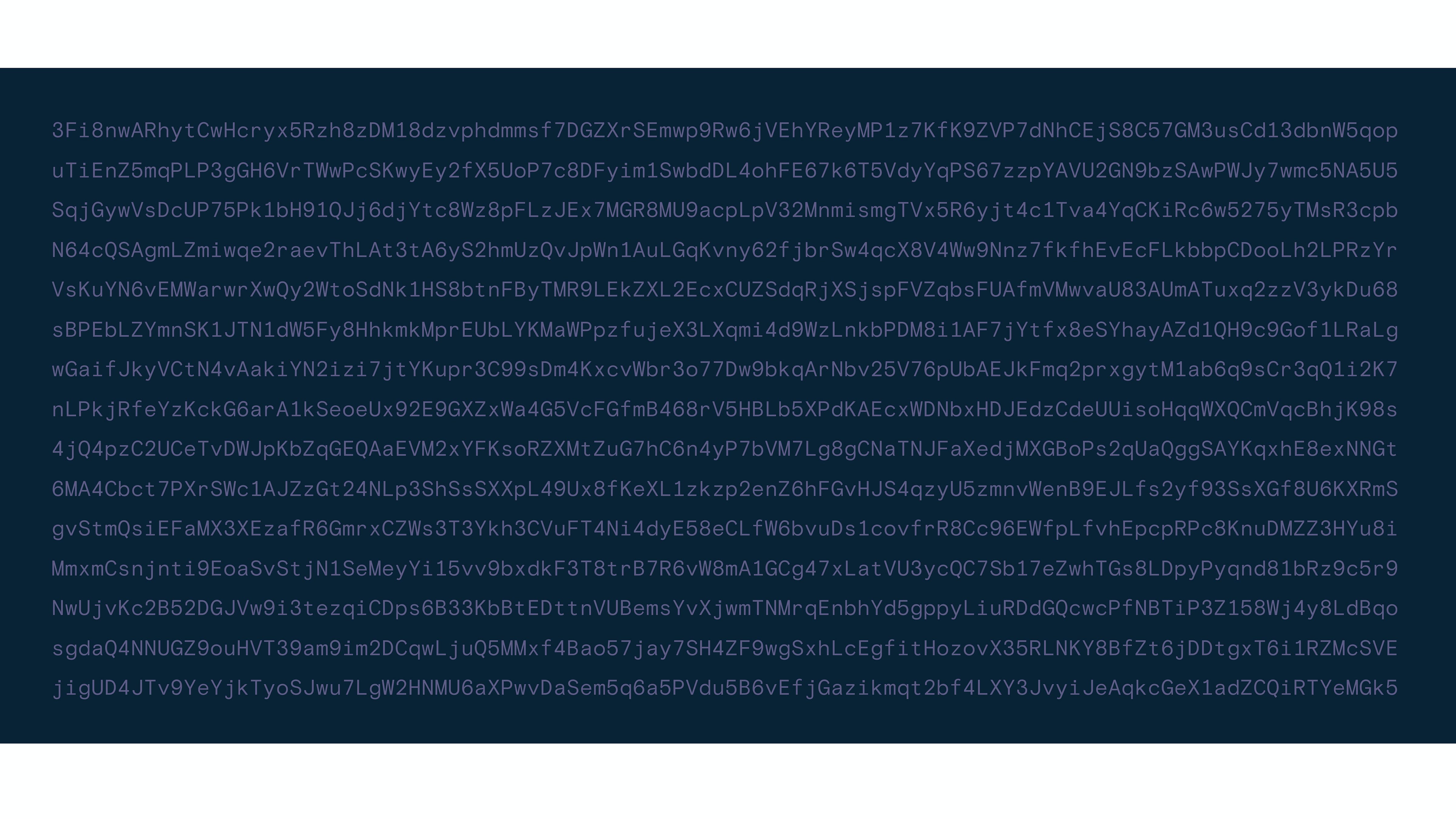 Developing the Base58 Identity. A Tribute. | by Fabio Federici ...