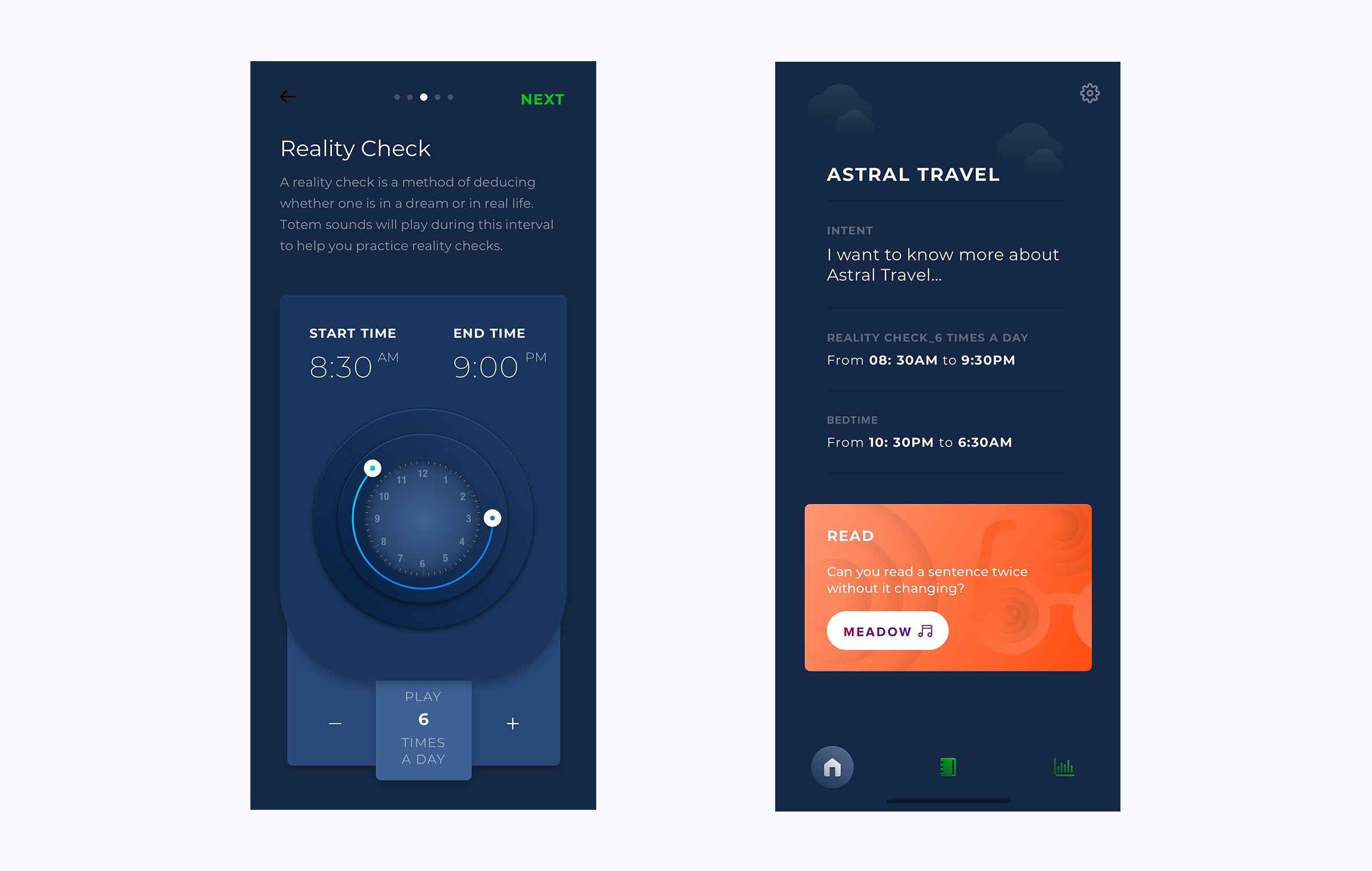 UX lessons from designing and developing an app on Lucid Dreaming