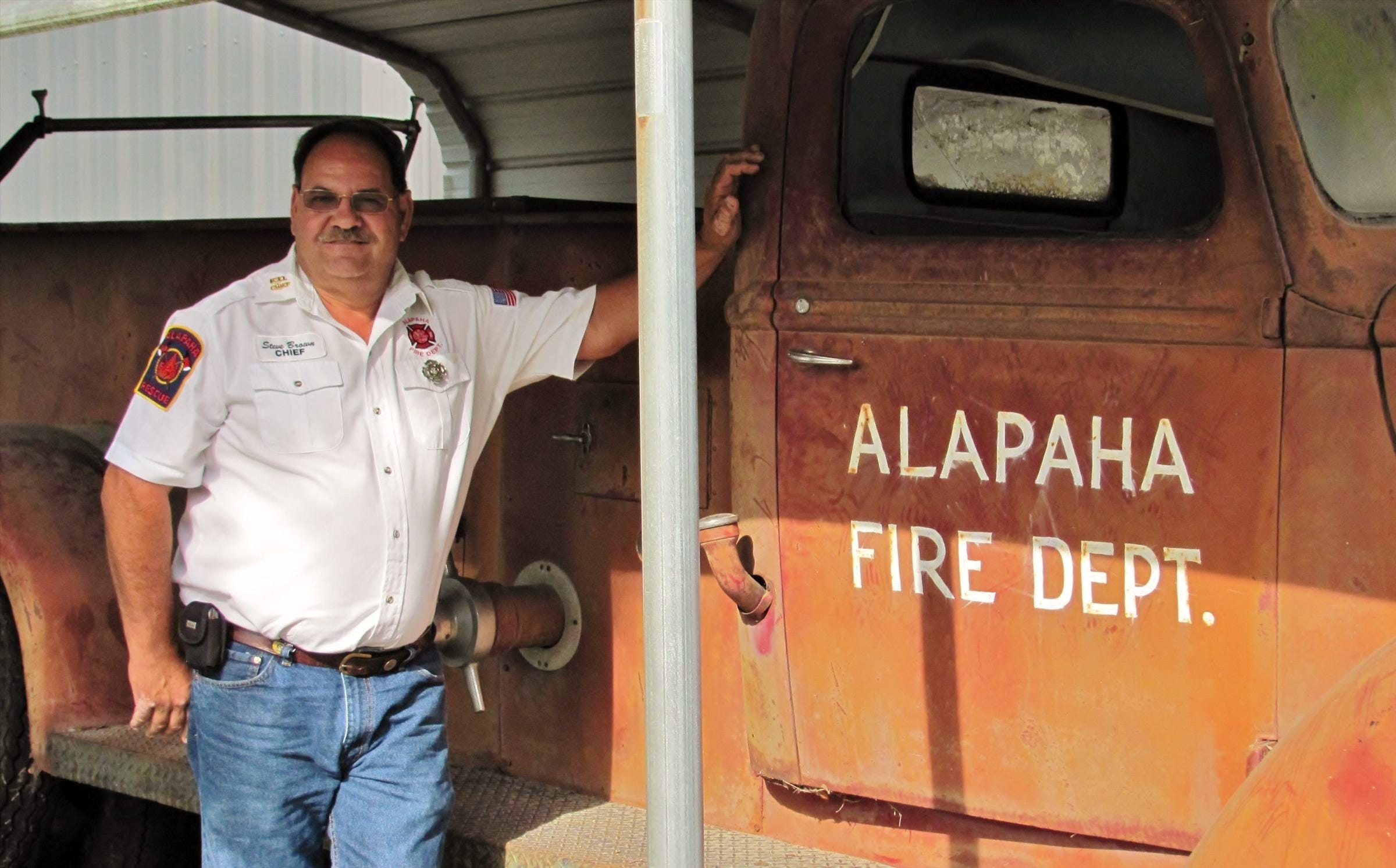Walk a mile in his shoes: In step with former Alapaha Fire Chief Steve ...