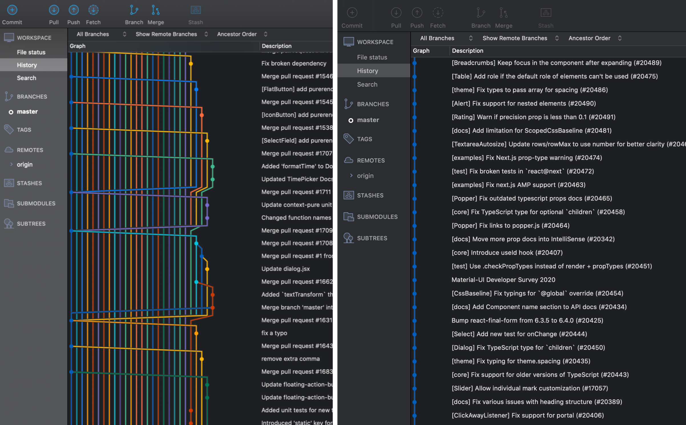 Keep your git history clean. When I started freelancing and touched ...