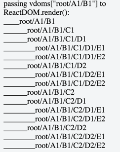 React VDOM is lazy— the tale of the two render()-s : ReactDOM.render() vs Component.render ...