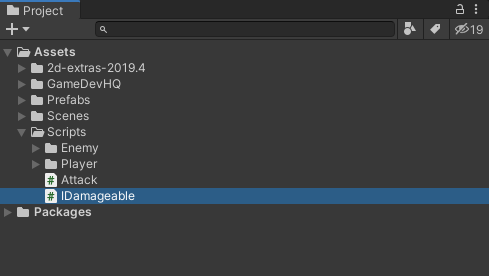 IDamagable Interface in Unity. Objective: Creating and implementing an… | by addam davis | Medium