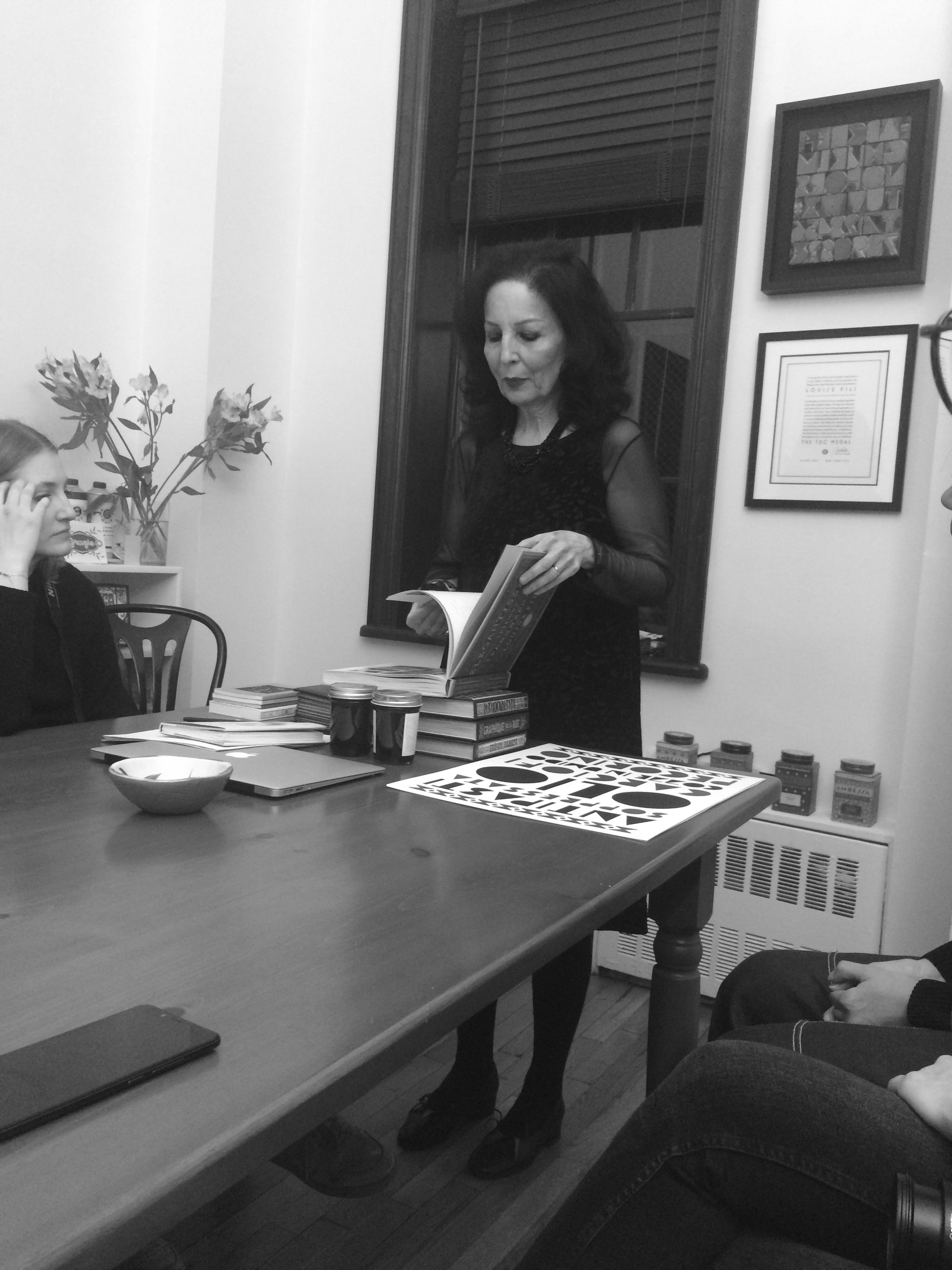 Louise Fili, Creative Director at Louise Fili Ltd. | by Marie Boulanger ...