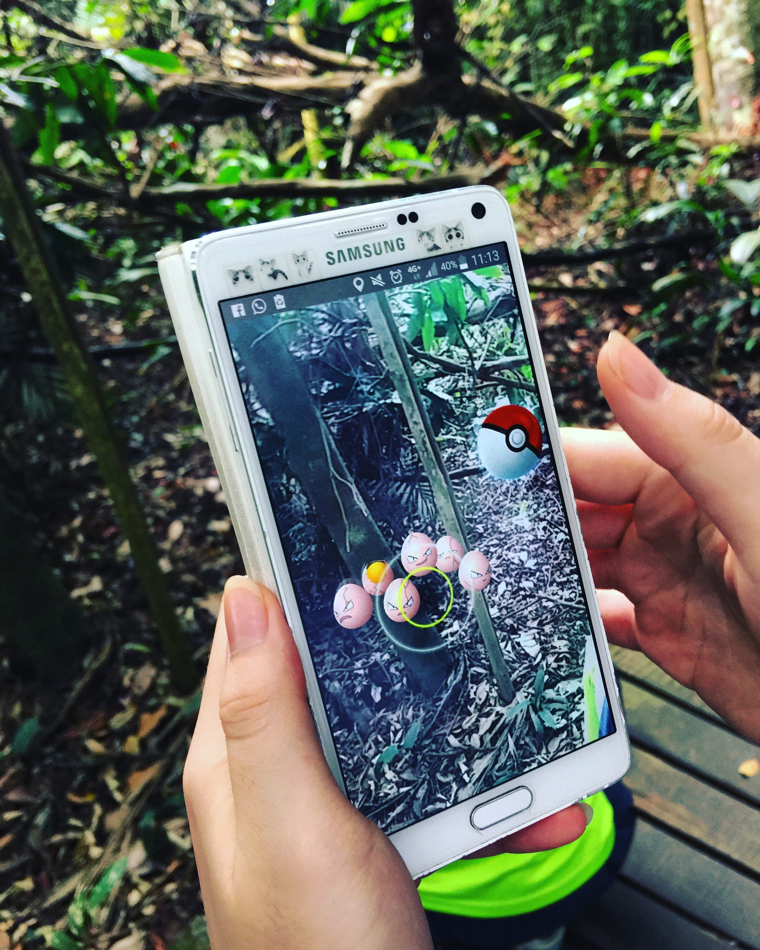 Pokémon Go = nature + games ?. It has been observed zombie-like-humans ...