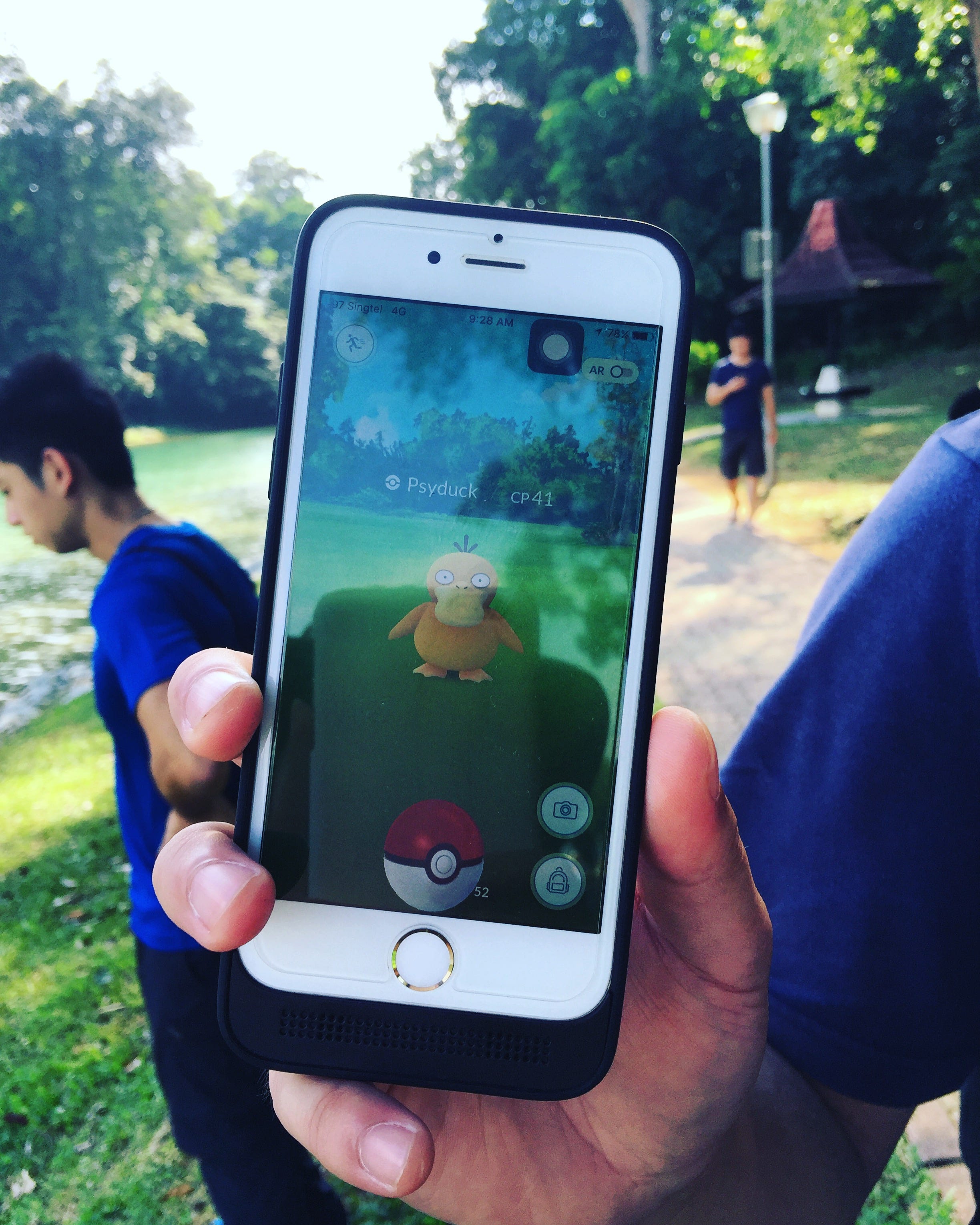 Pokémon Go = nature + games ?. It has been observed zombie-like-humans ...