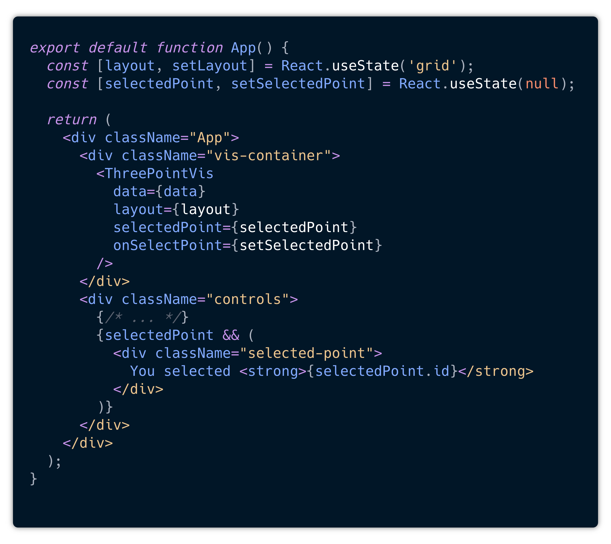 3D Data Visualization with React and Three.js | by Peter Beshai ...