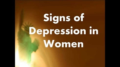 Signs Of Depression In Women. Depression can impact every area of a ...