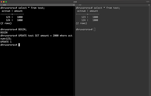 Transaction Isolation in Postgres