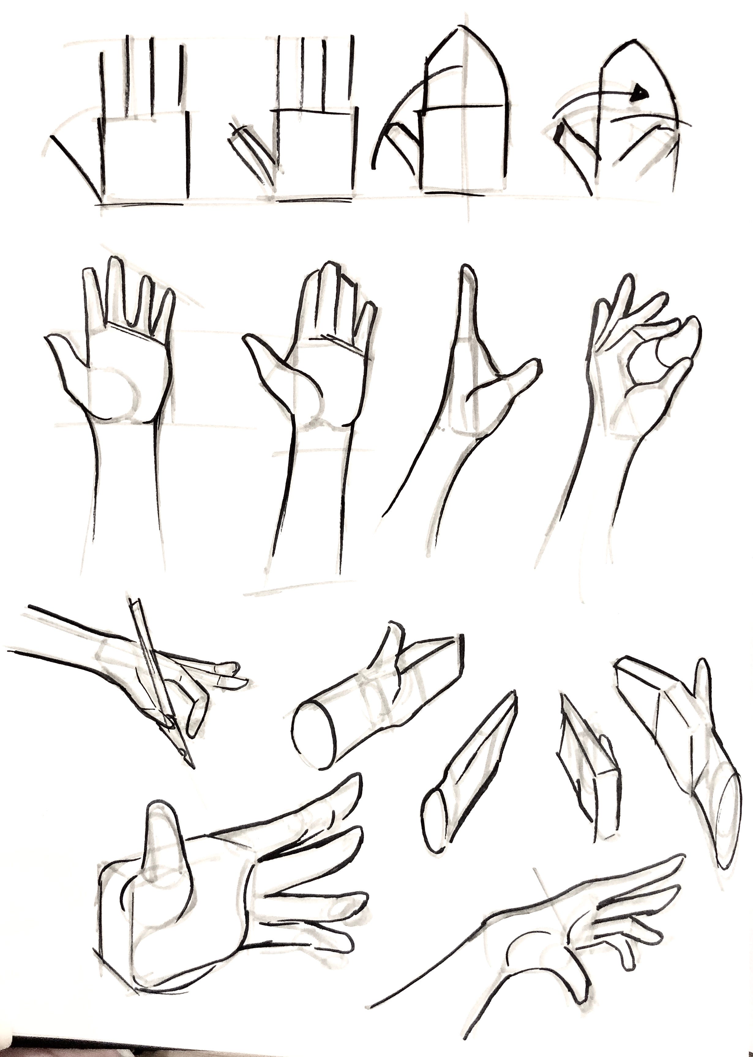 Gestural Drawings. In the beginning, we practiced the… | by Shannon Lin ...