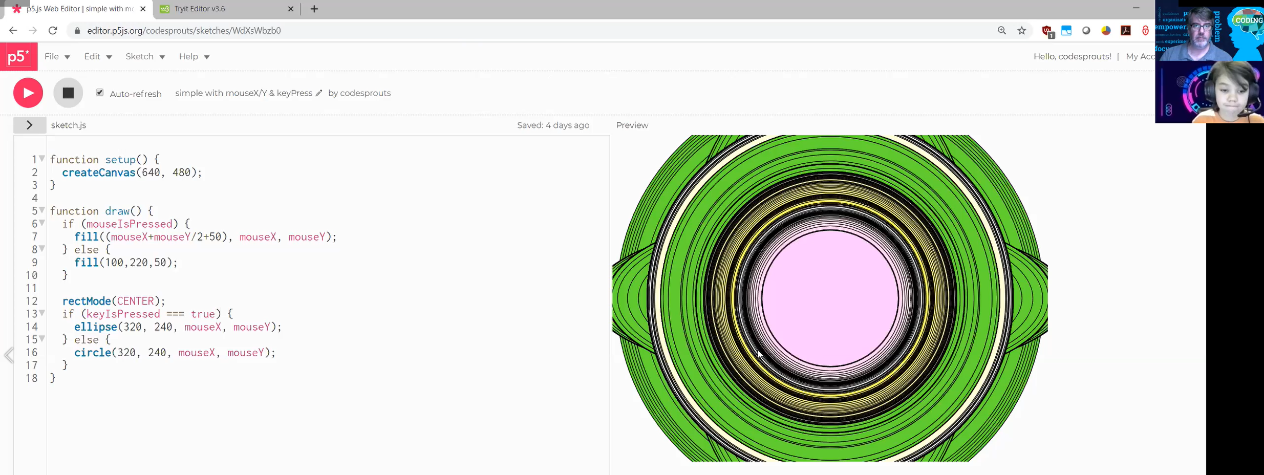 Zoom-Teaching p5.js to Children Grades 3–6 | by Processing Foundation ...