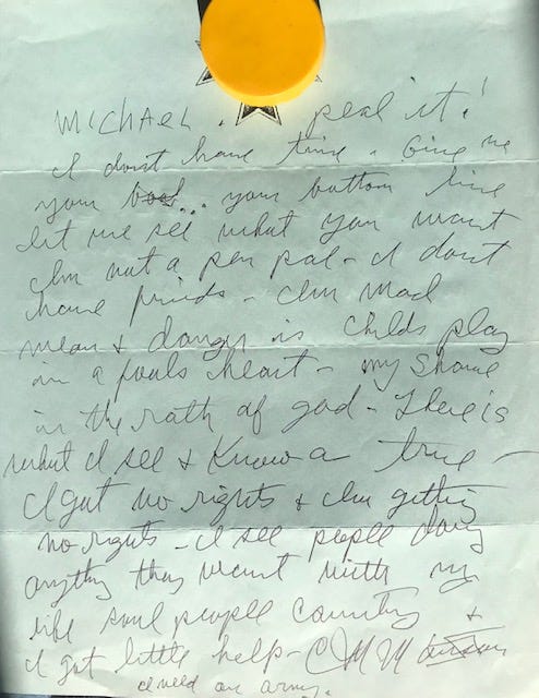 Letters from Manson. A Glimpse into 18 Years of… | by From the Mind of ...