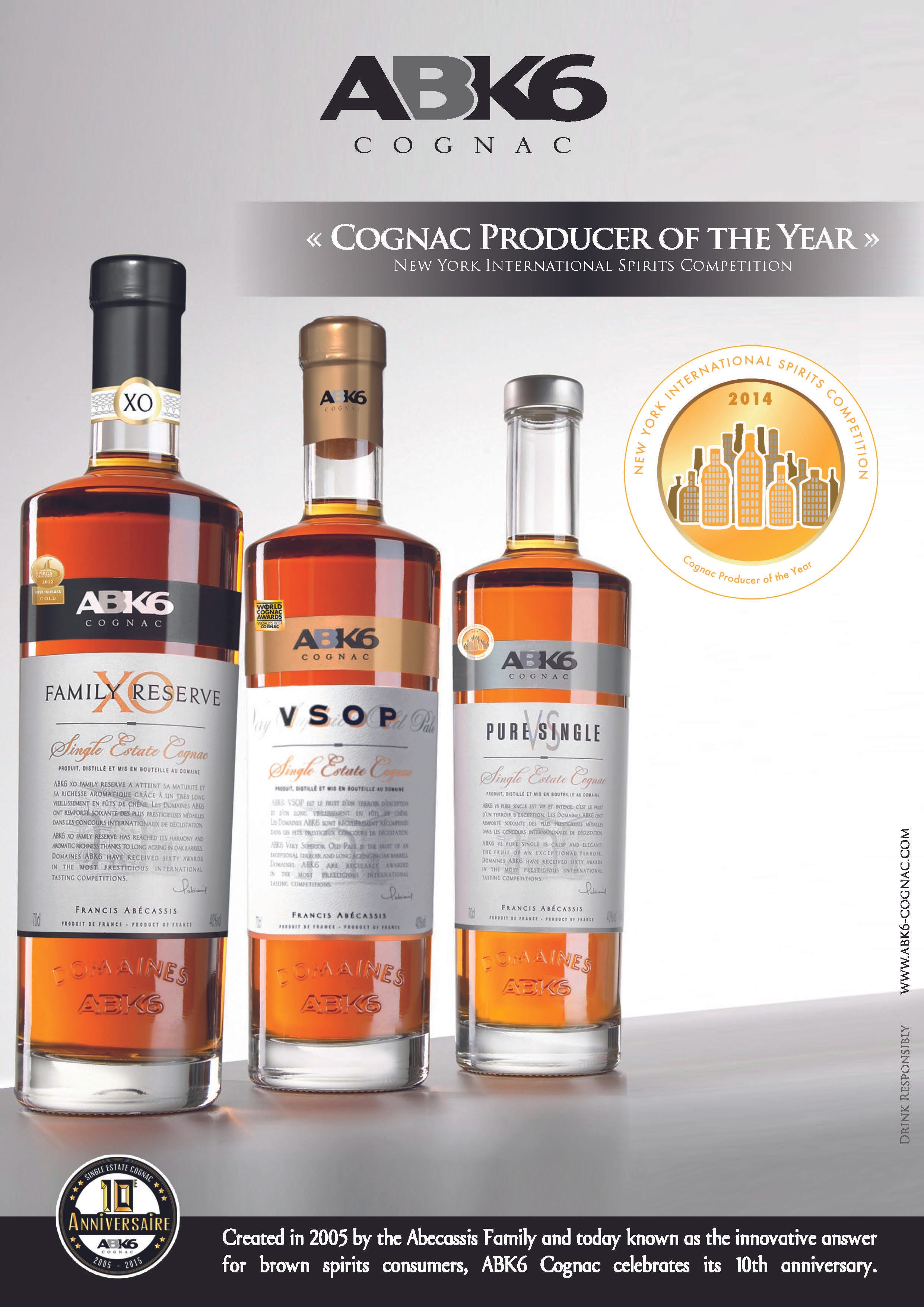 ABK6 — The Single Estates Cognacs for new generation drinkers!