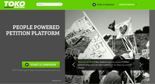 Greenpeace New Zealand. Instead of a campaign of the week, we… | by ControlShift Blog ...