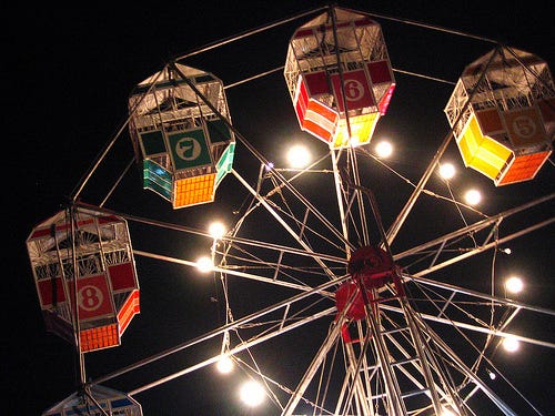 Ferris Wheel. There’s a perya, a carnival nearby. | by Claire Joy ...