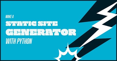 ⚡️ Making A Static Site Generator With Python — Part 1 By The Niqabi Coder Mum Medium