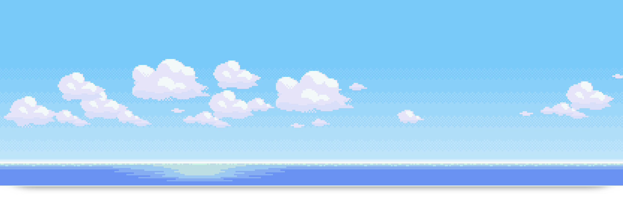 Sega-blue Skies - Super Jump Magazine - Medium