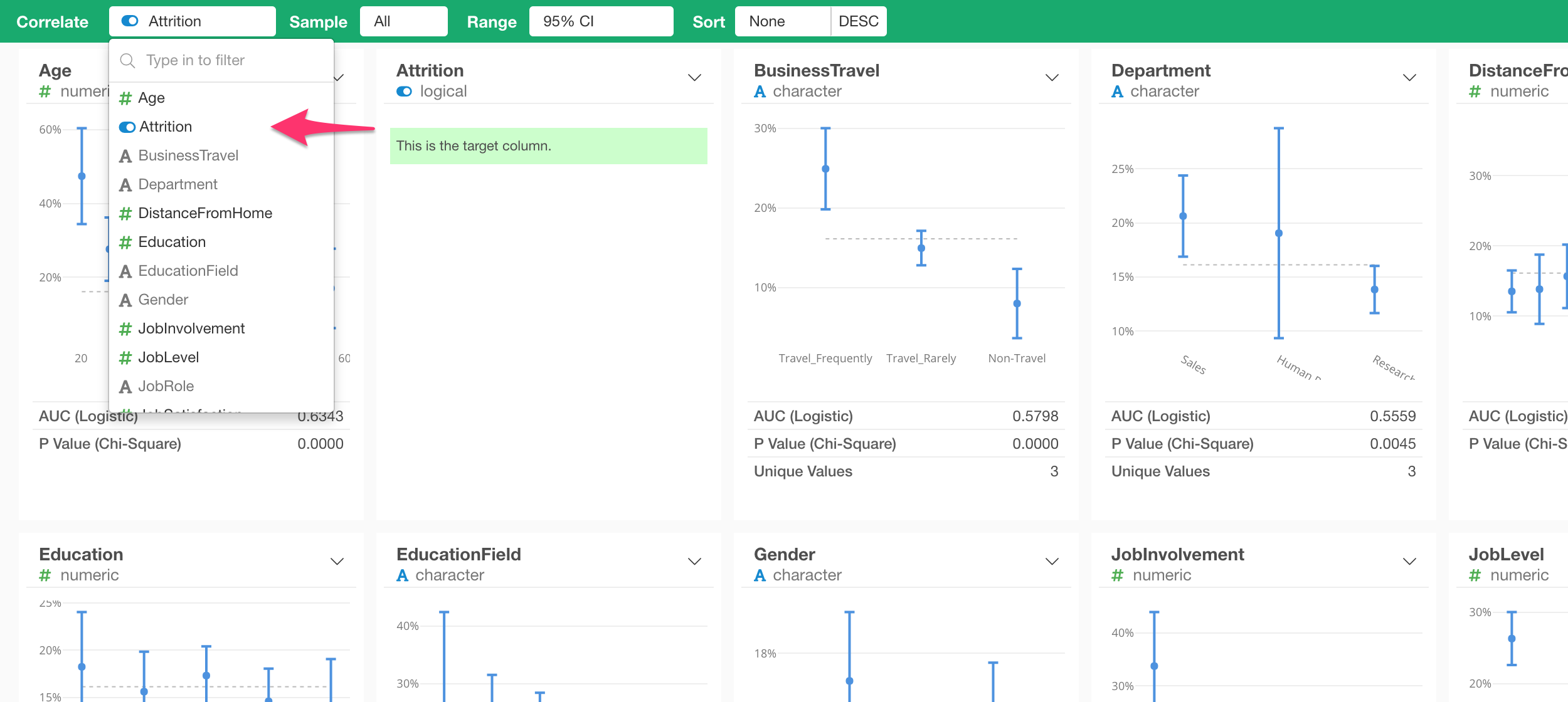 Introduction to Visual Exploratory Data Analysis with Exploratory — Part 3—What Makes a Difference?