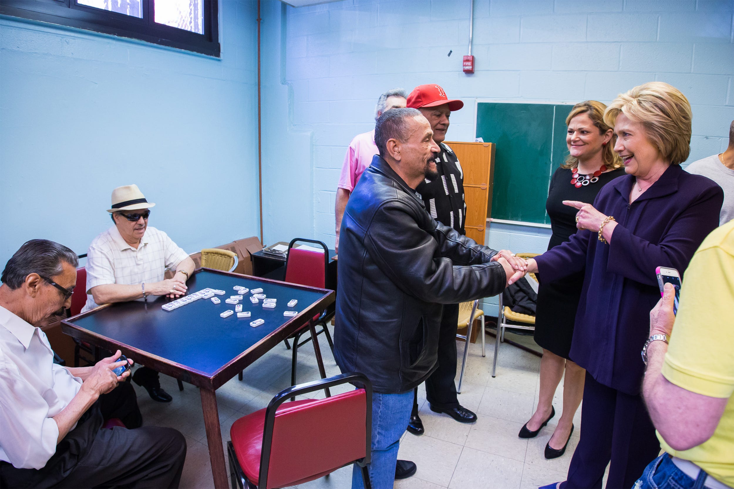 Behind-the-scenes photos from Hillary Clinton’s day in East Harlem | by ...