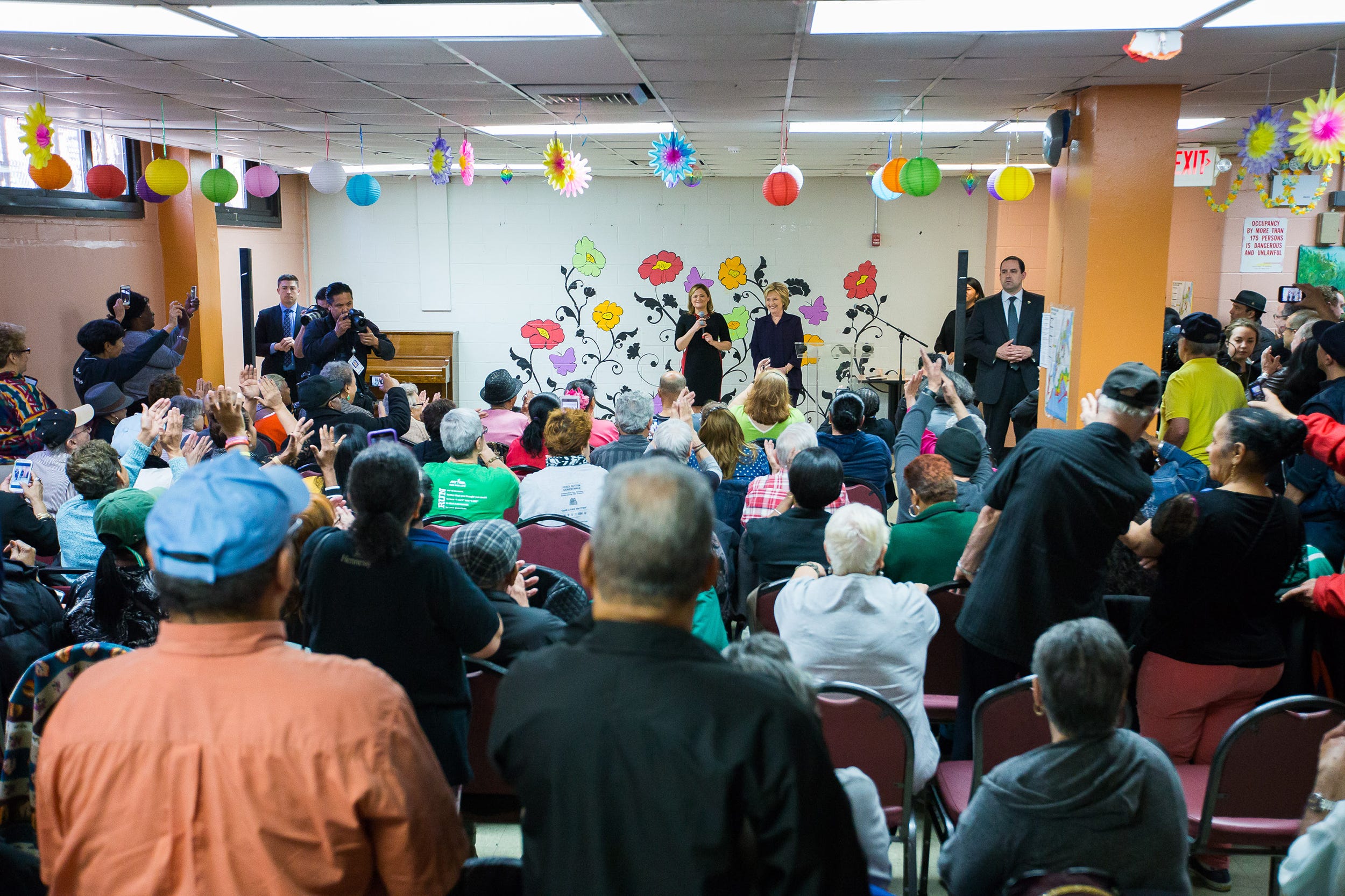 Behind-the-scenes photos from Hillary Clinton’s day in East Harlem | by ...