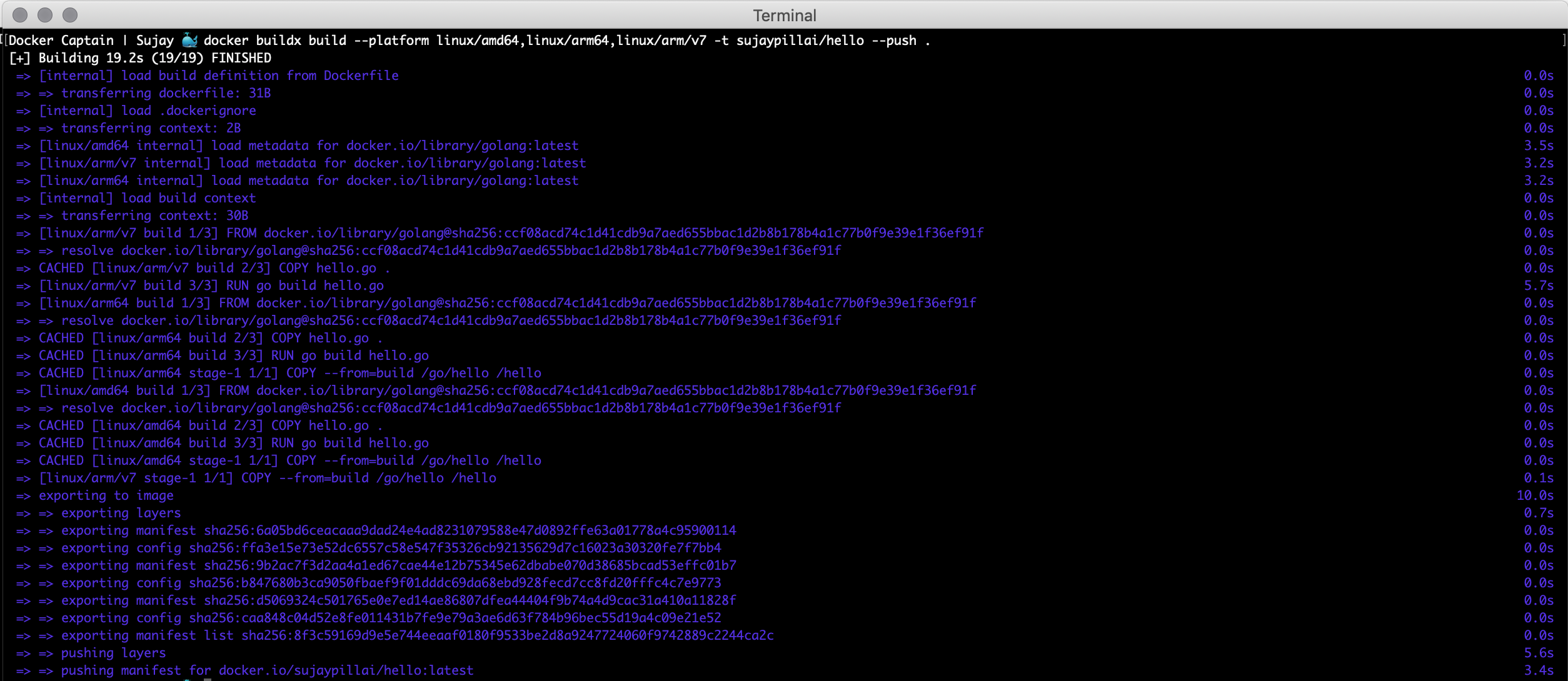 buildx — Docker CLI plugin for extended build capabilities with BuildKit