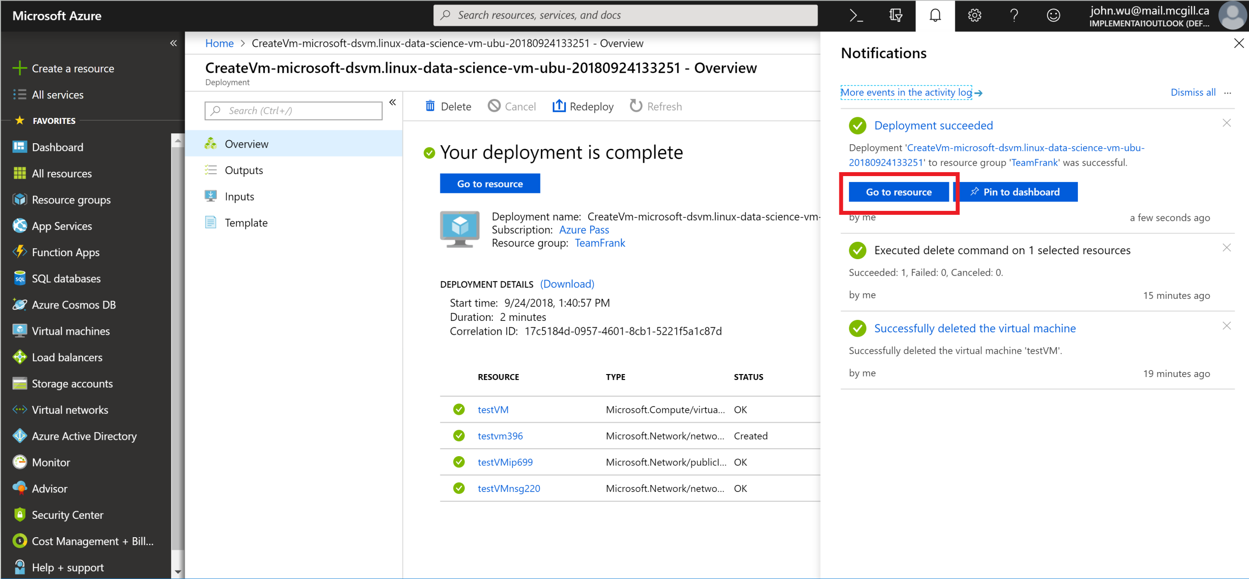 Tutorial: Setting Up A GPU-Enabled Virtual Machine On Microsoft Azure | by John Wu | McGill AI ...