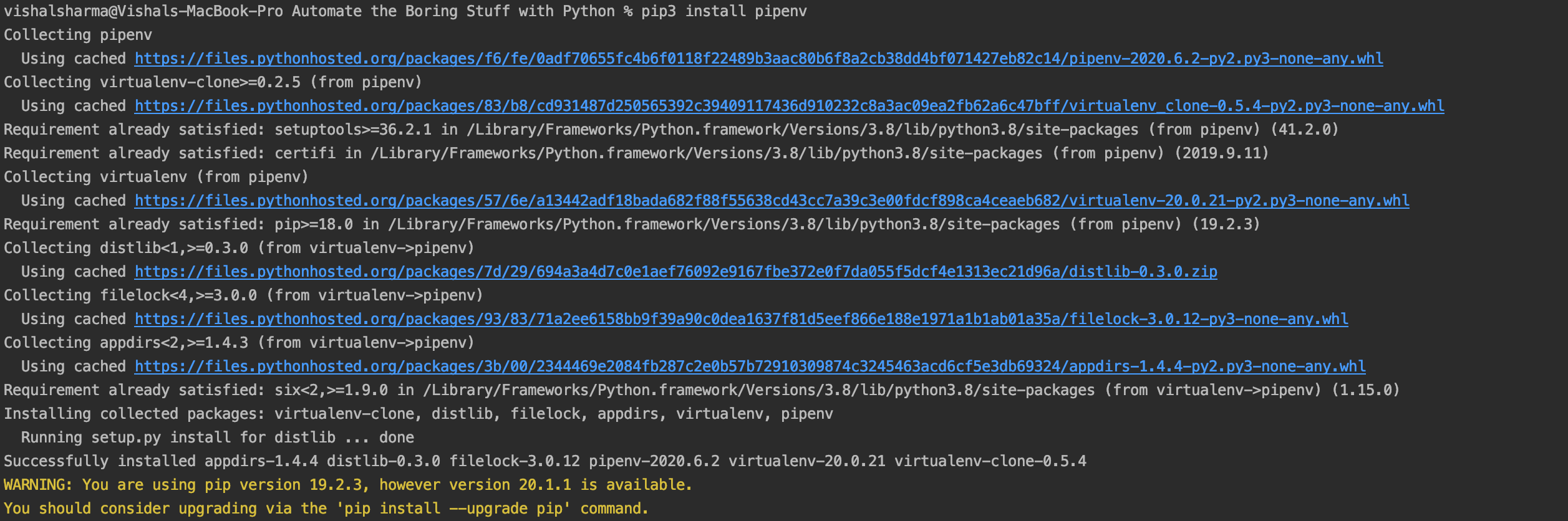 Pipenv: A powerful blend of “pip” and “venv” | by Vishal Sharma | The Startup | Medium