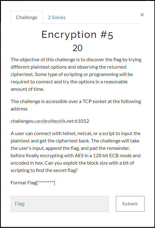 Internal CTF — Encryption #5. For this encryption challenge, I am… | by cron-swanson | Oct, 2022 ...
