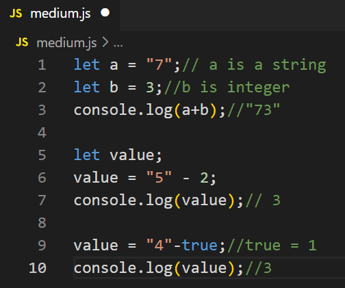 Learn JavaScript With Me-V. Type Conversion in JavaScript(JS) | by Rahul Kumar Das | Medium