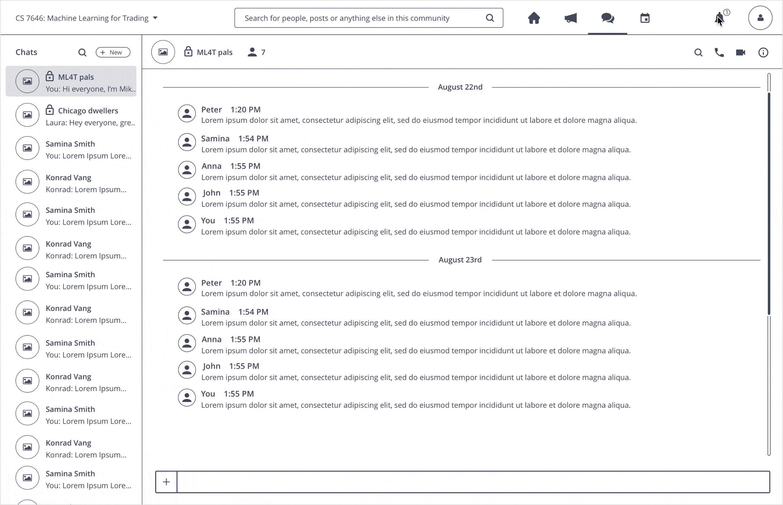 Improving the sense of community among online graduate students — a UX ...