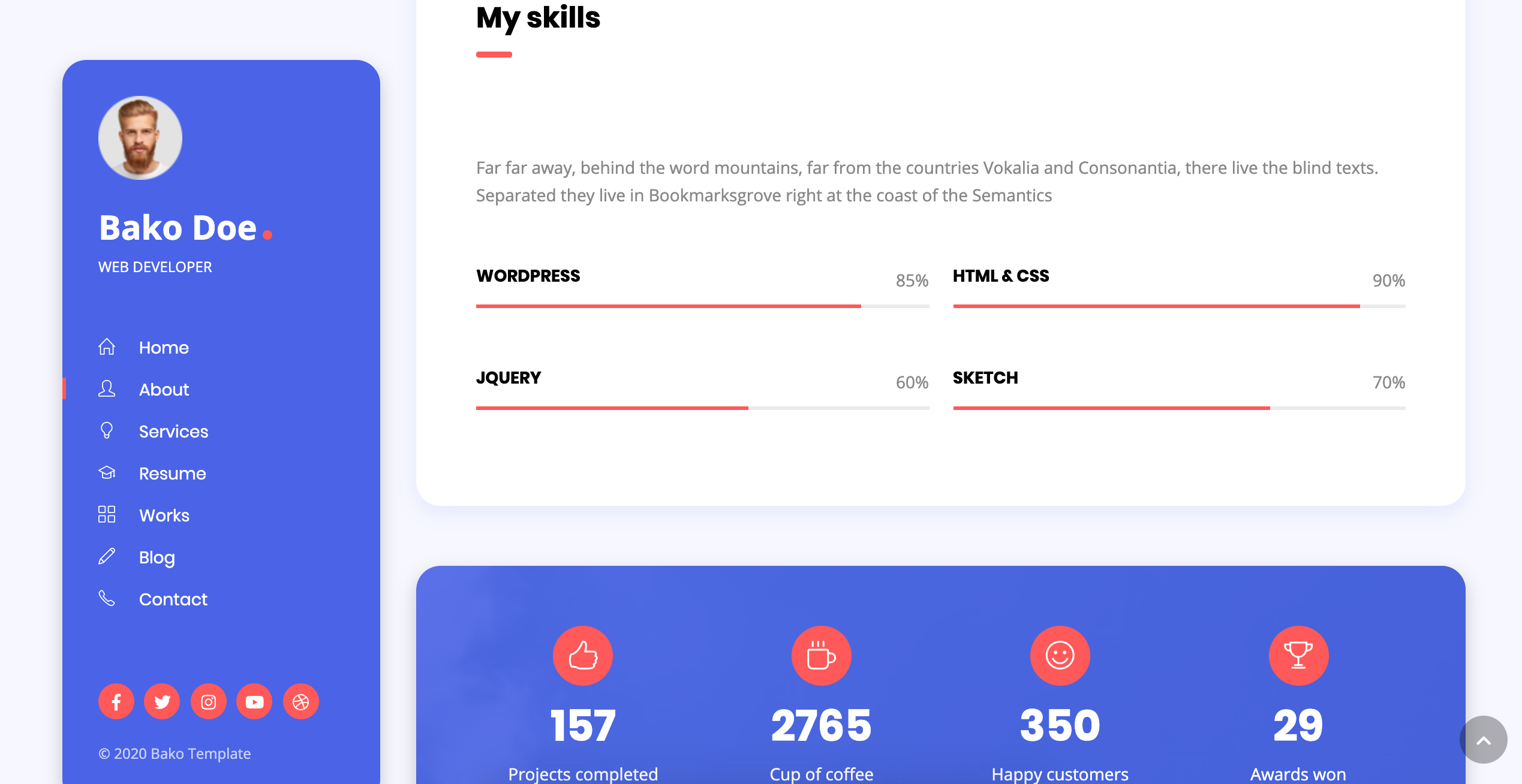 11 Freshest on most Unique HTML Templates in 2020 | by Andrea Aligato ...