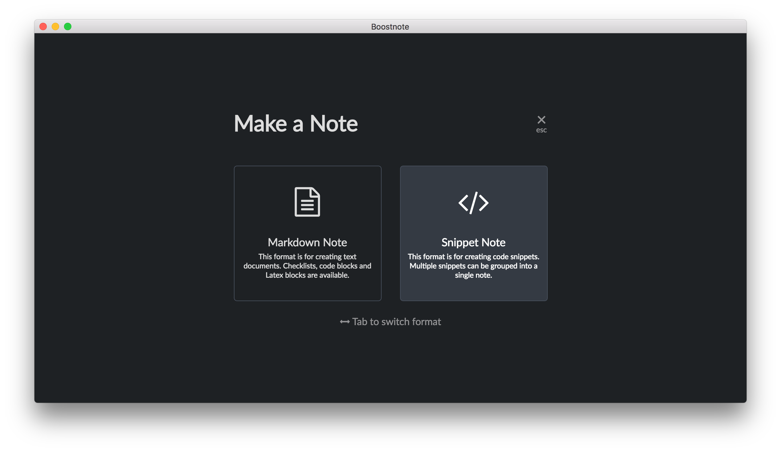 How to set syntax highlight in Snippet note - Boost Note - Medium