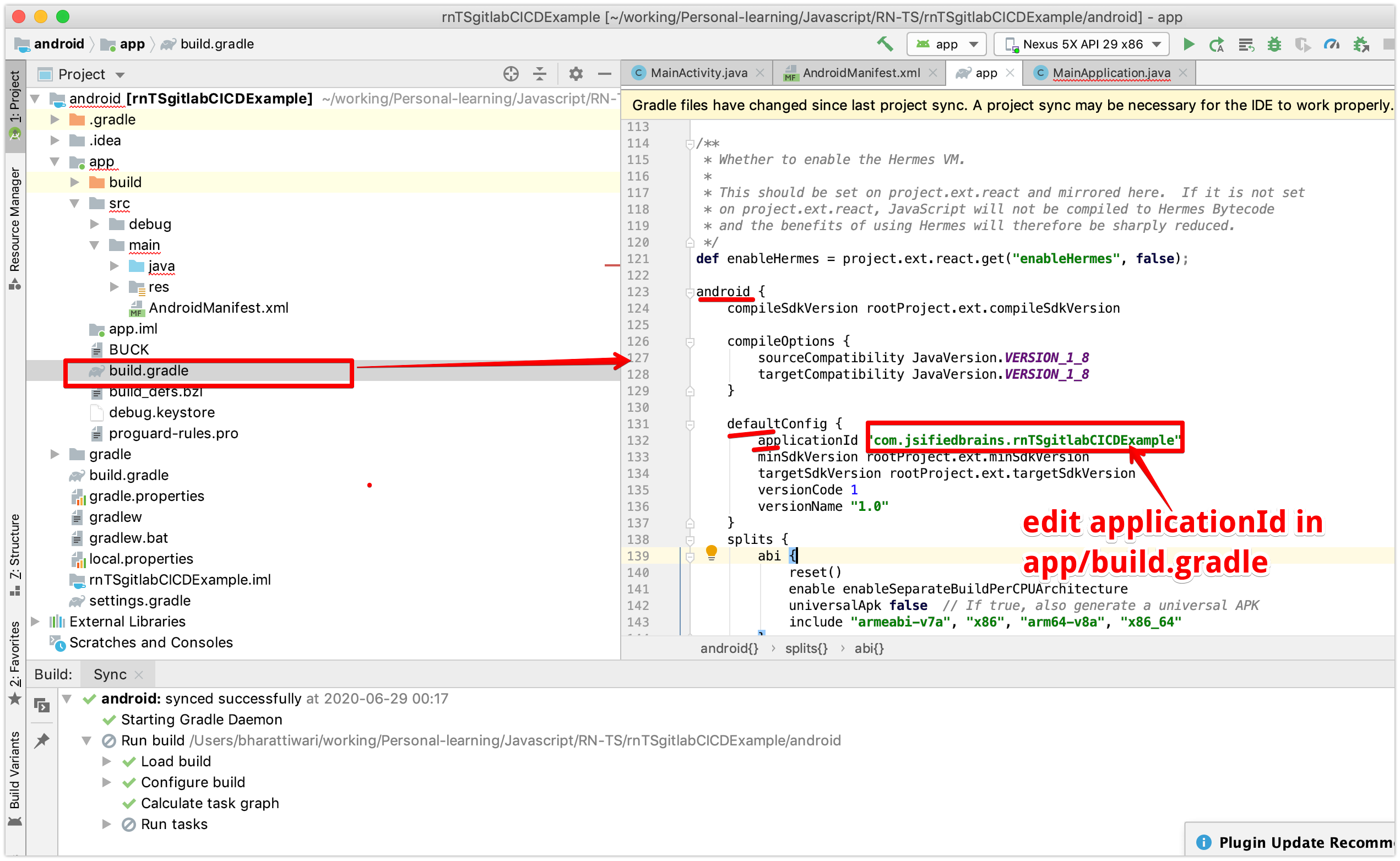 Rename React-Native app’s Bundle Id and Package Name | by Bharat Tiwari ...