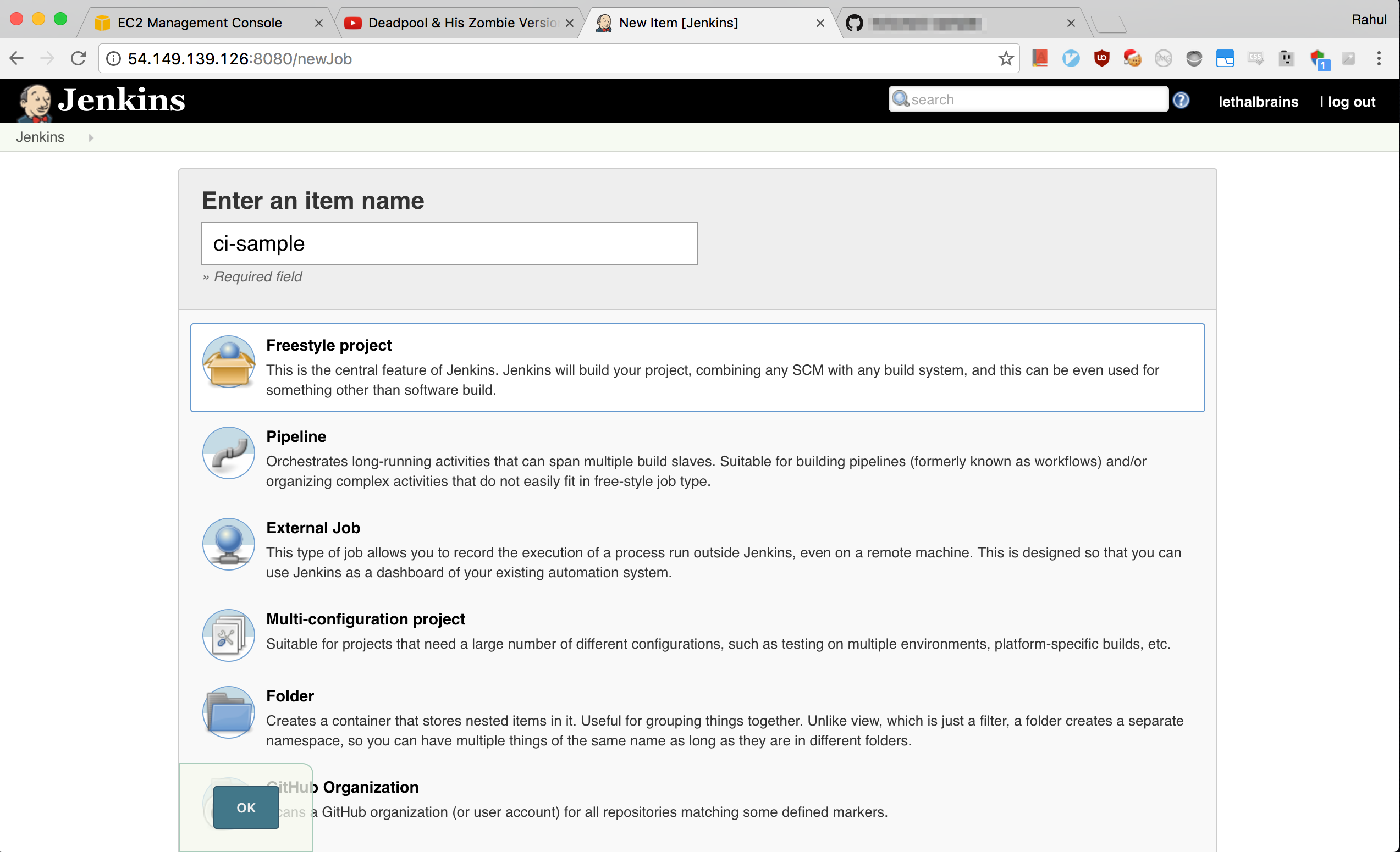 Integrating Jenkins with Github, Node.js and Slack - Lethal Brains