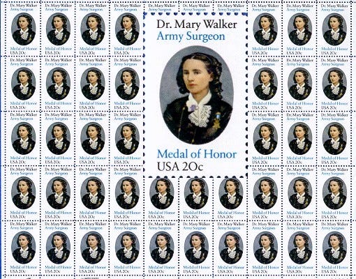 Hidden Women —. Dr. Mary Edwards Walker, (Nov 26, 1832… | by Dan Lauria ...