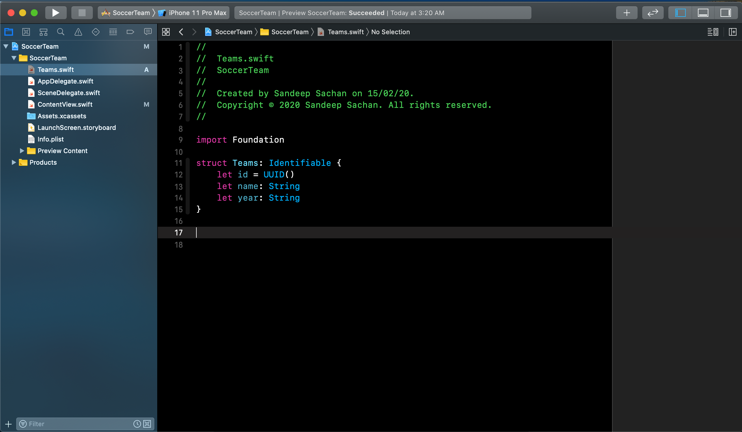 How to create ‘List’ in SwiftUI. In this lesson we learn how to create a… | by Sandeep Sachan ...