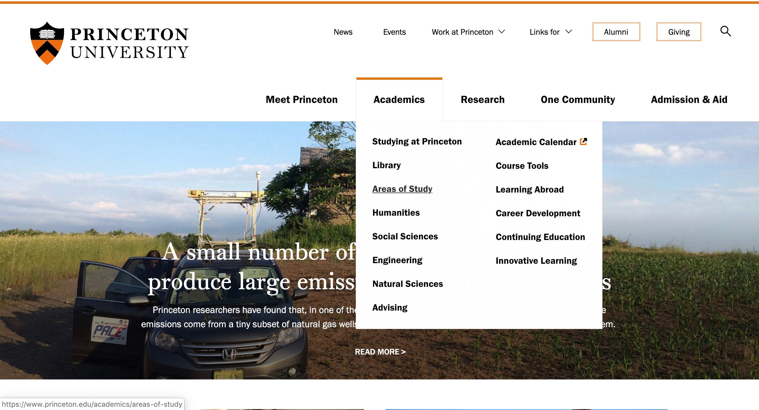 Princeton.edu: A Usability Case Study | by Jessica Cove | Medium