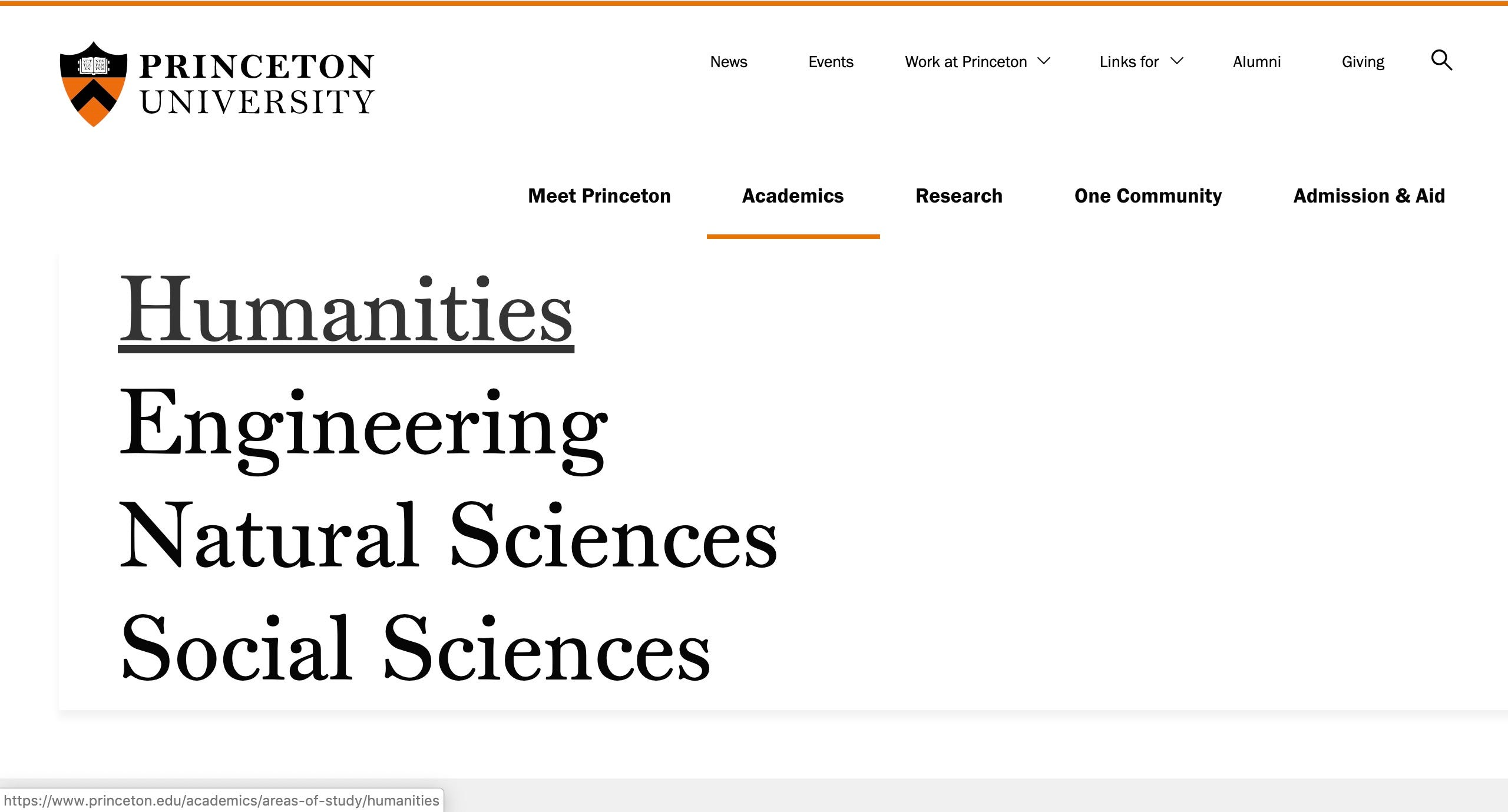 Princeton.edu: A Usability Case Study | by Jessica Cove | Medium