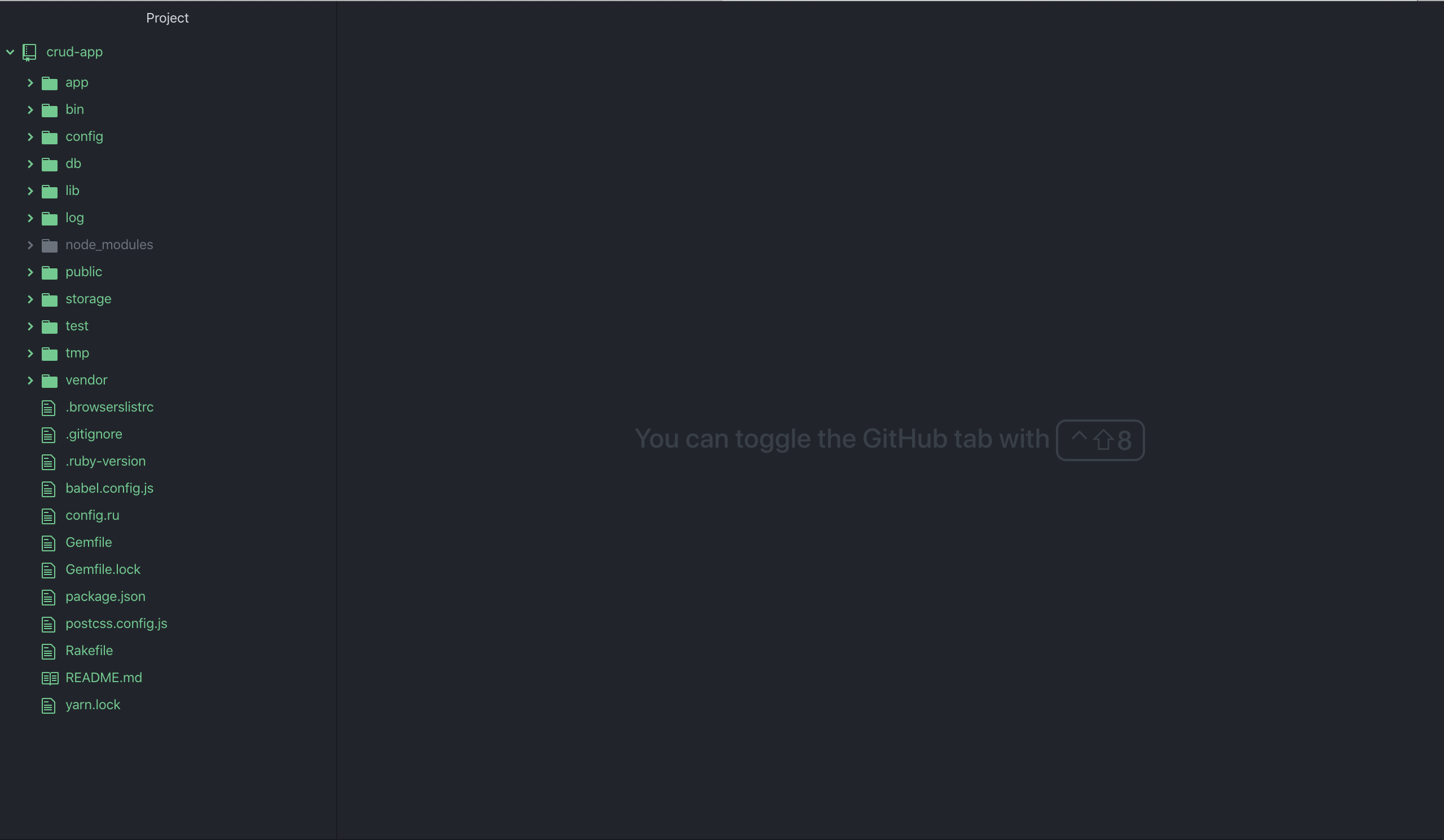 Build your first Rails application — CRUD (tutorial)