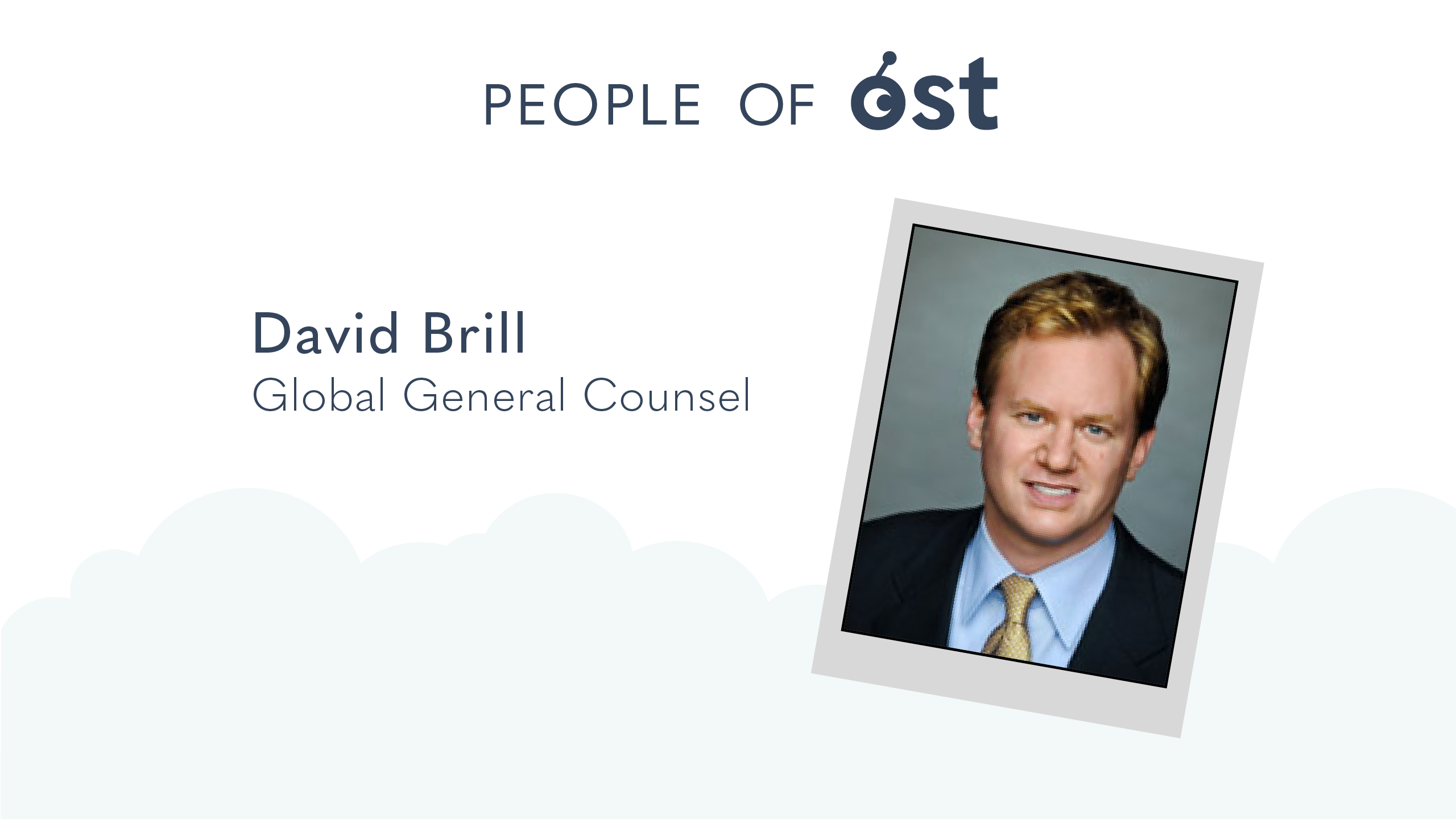 Welcome David Brill, OST’s Global General Counsel | by MOTA | ostdotcom ...