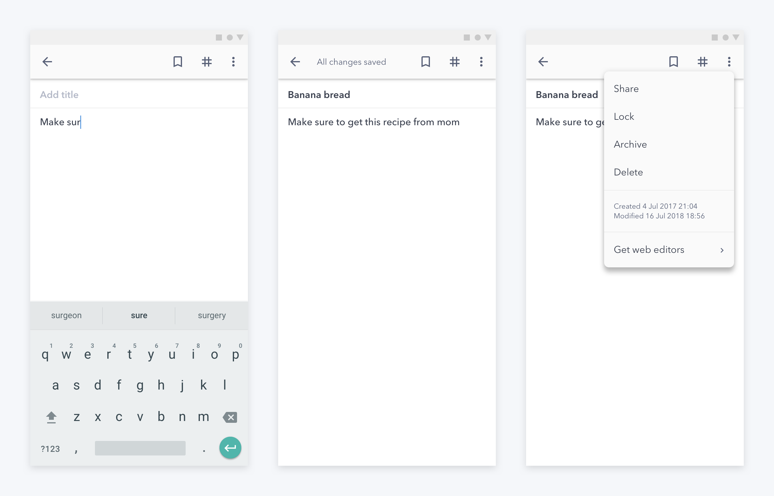 Redesign concept: Standard Notes for Android | by Zsolt Szilvai | NYC ...