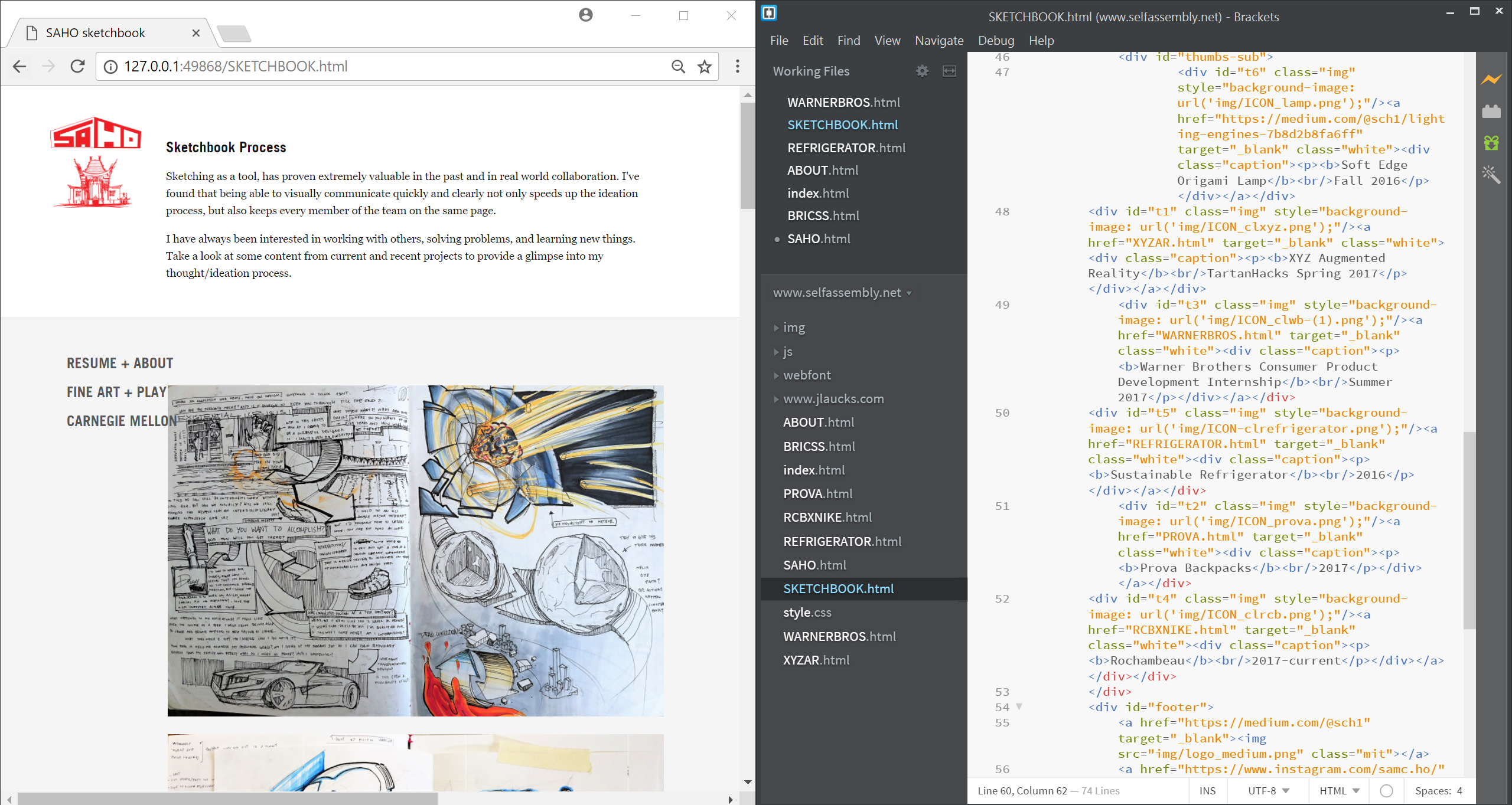Coding my Site ~ a Stubborn Passion Project | by Samantha C Ho | Prototypr