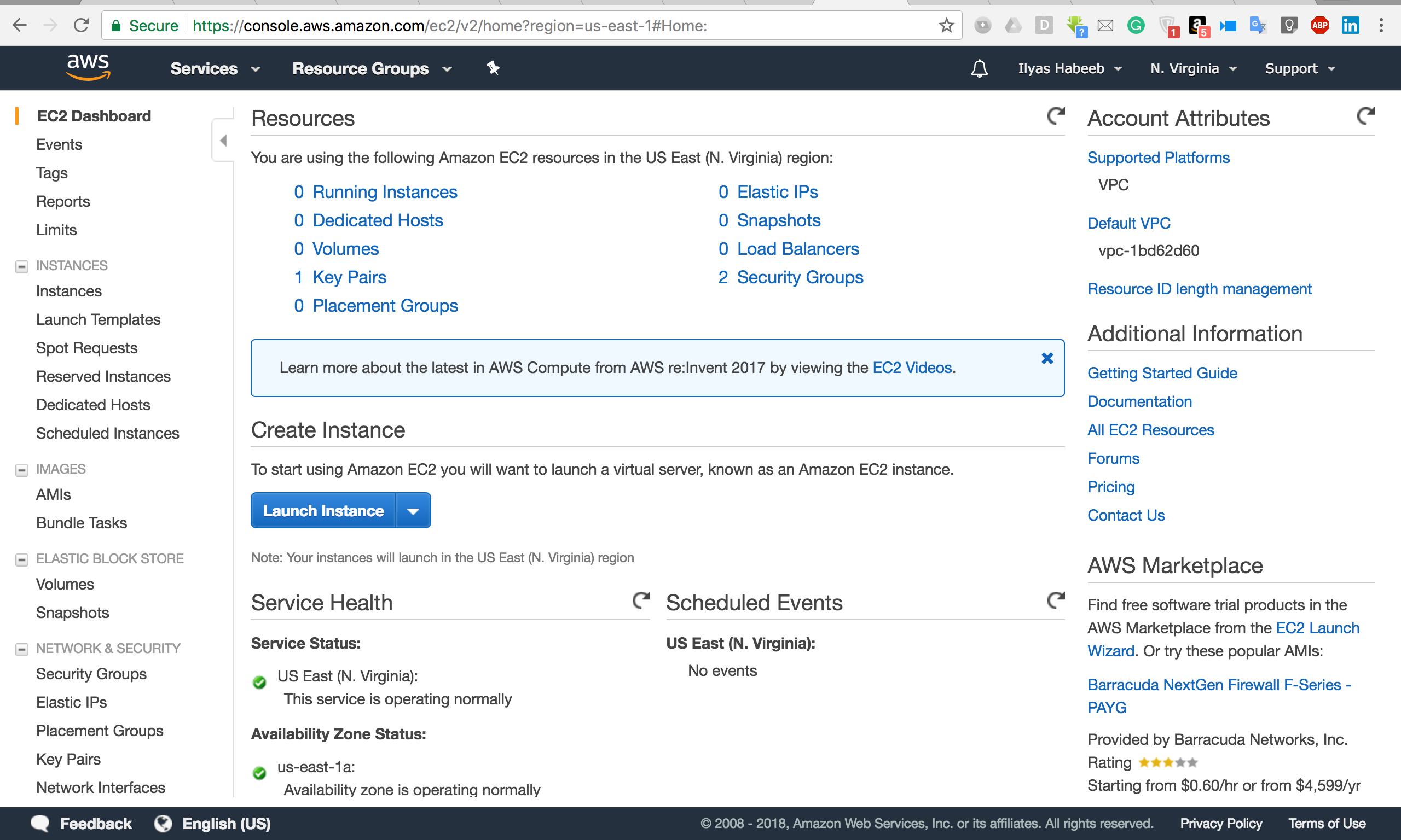 Cloud Computing AWS #1: Introduction & EC2 Instance Creation (via console)