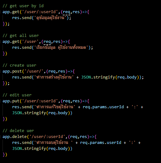 เริ่มทํา RESTFul API ด้วย Express | by Pakawat Mange | Medium