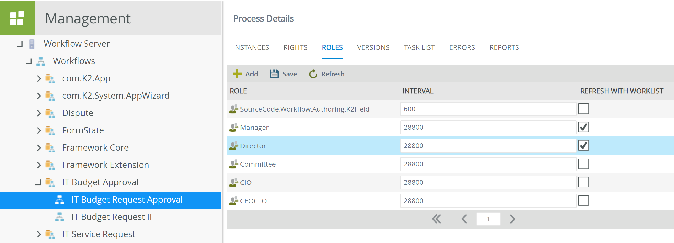 K2 Role Refresh with Worklist - K2 Dev — EN - Medium