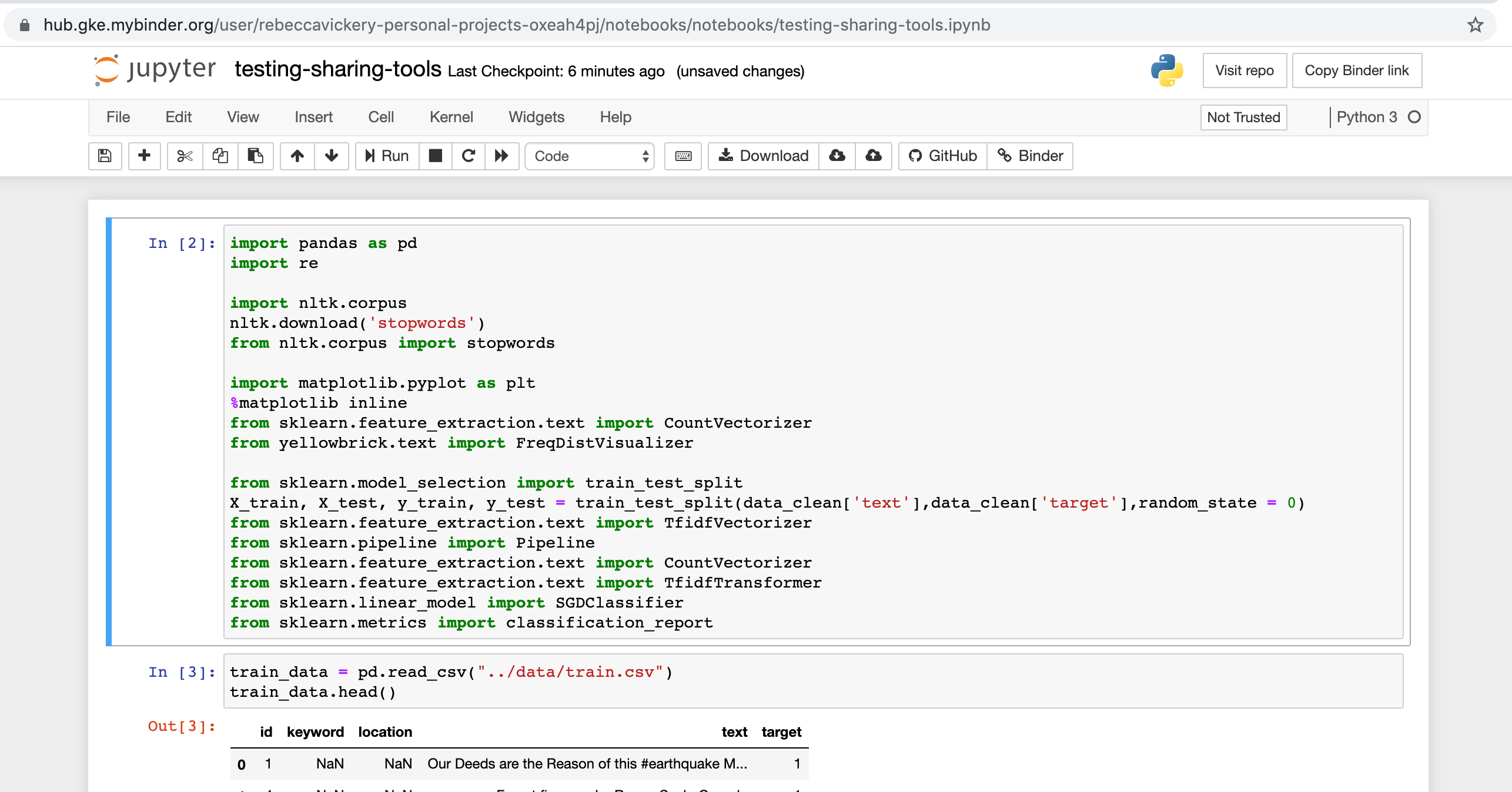 Tools for Sharing Jupyter Notebooks Online - Towards Data Science