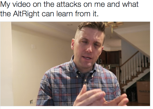 Richard Spencer On What The Alt Right Can Learn From From Him Getting