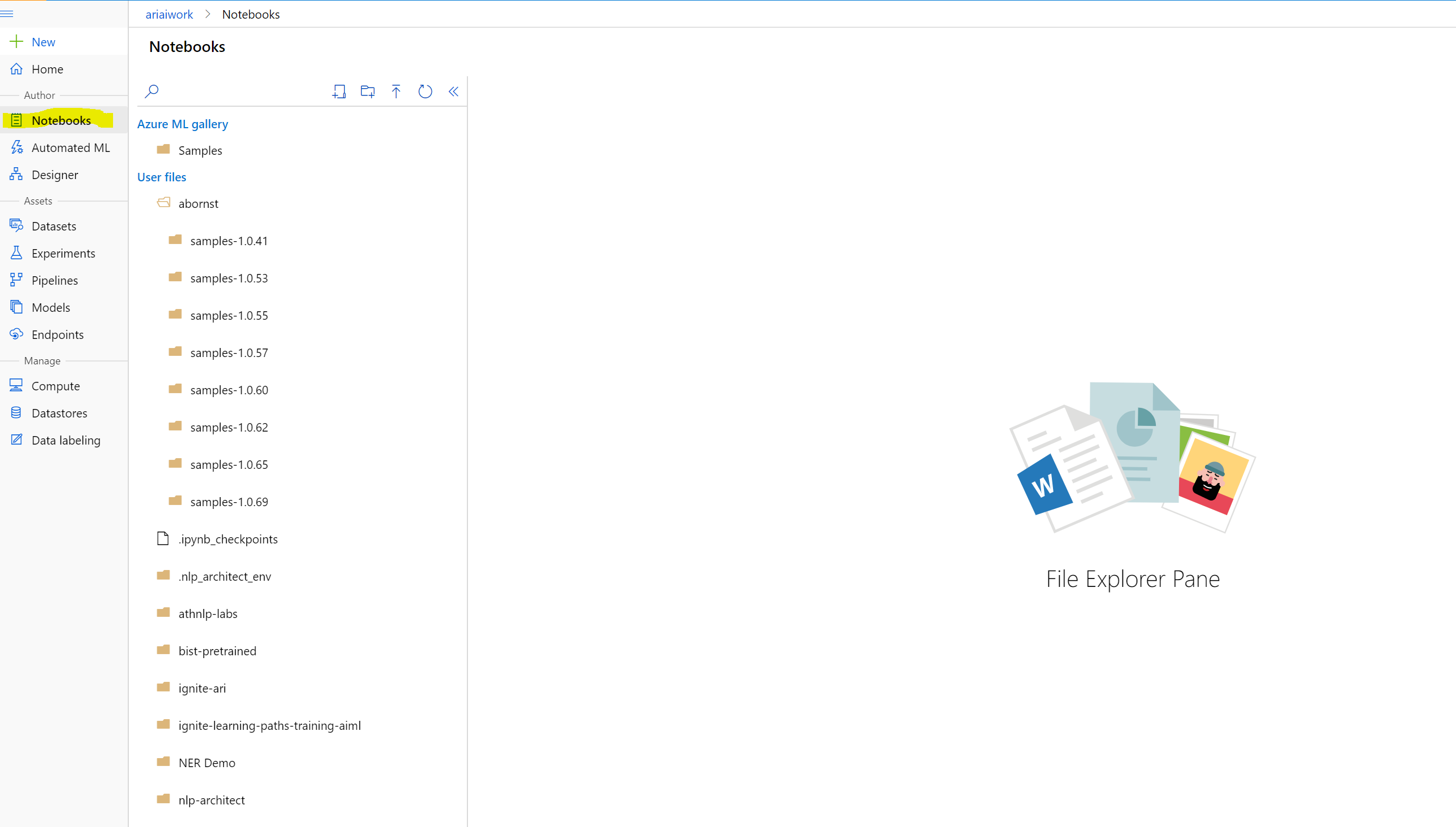 Getting Started With Azureml Notebook Vms Microsoft Azure Medium